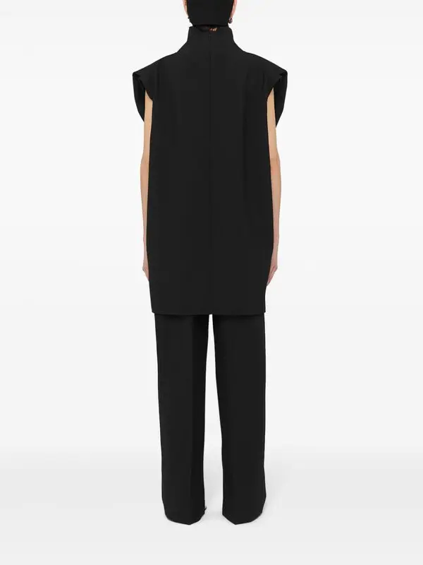 JIL SANDER Sleeveless High-neck Top