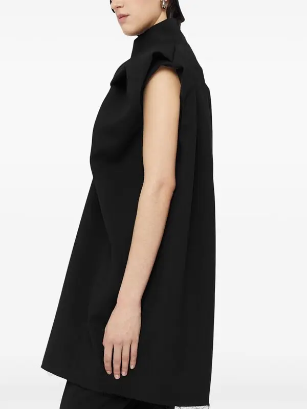 JIL SANDER Sleeveless High-neck Top