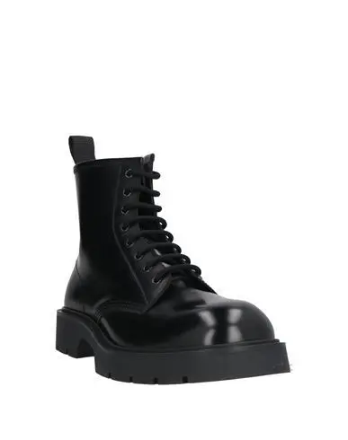 Sandro Leather Combat Ankle Boots