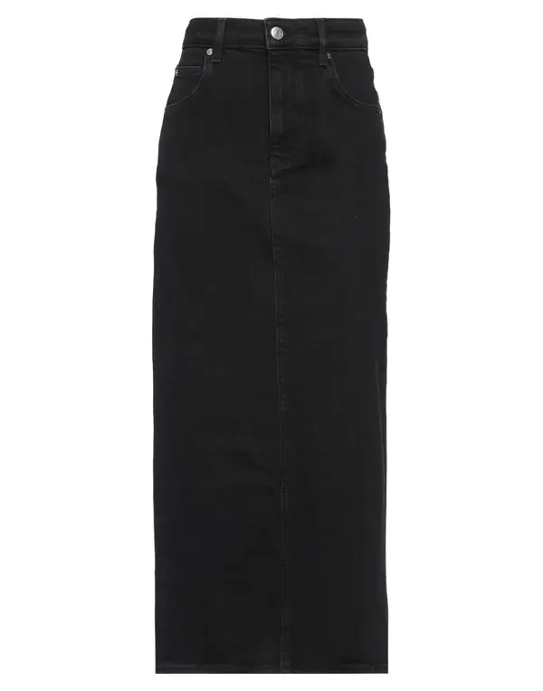 Maje Denim Flared Skirt
