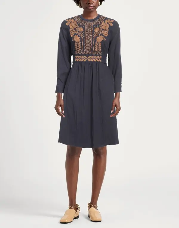 Antik Batik Midi Flared Dress