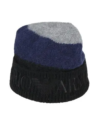 Emporio Armani Knitted Beanie - Black