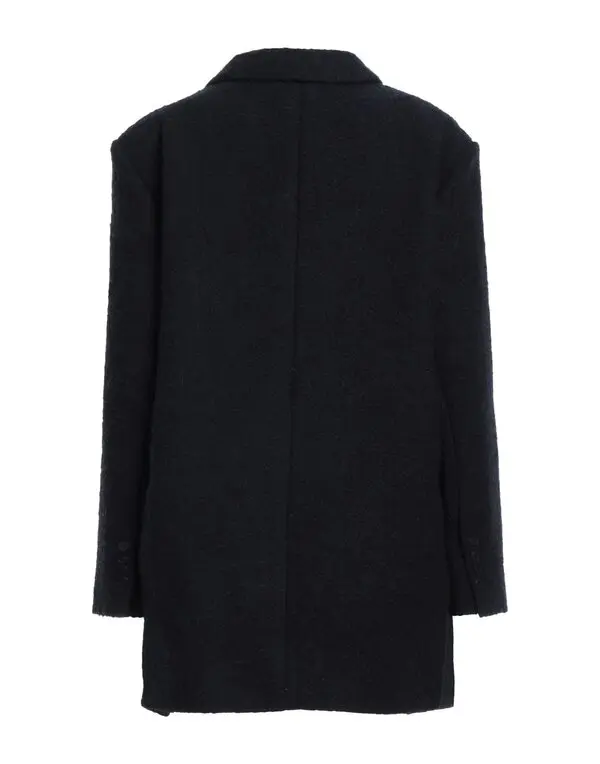 Sandro Bouclé Single-breasted Coat