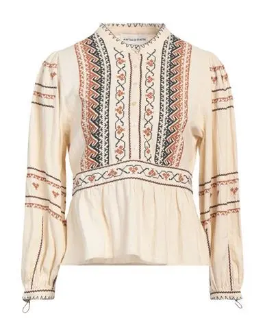Antik Batik Embroidered Blouse - Beige