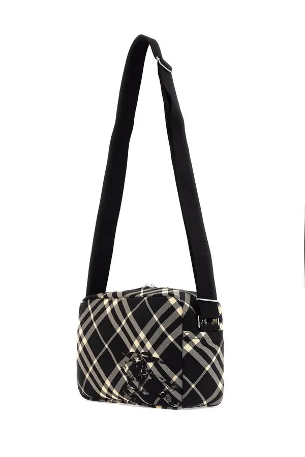 Burberry Shoulder Bag With Check Pattern