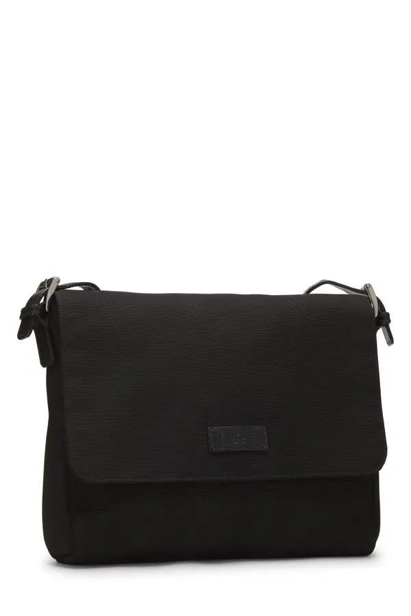 Gucci Techno Canvas Web Flap Messenger