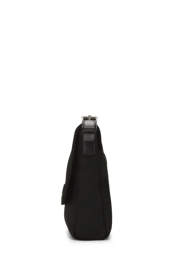Gucci Techno Canvas Web Flap Messenger