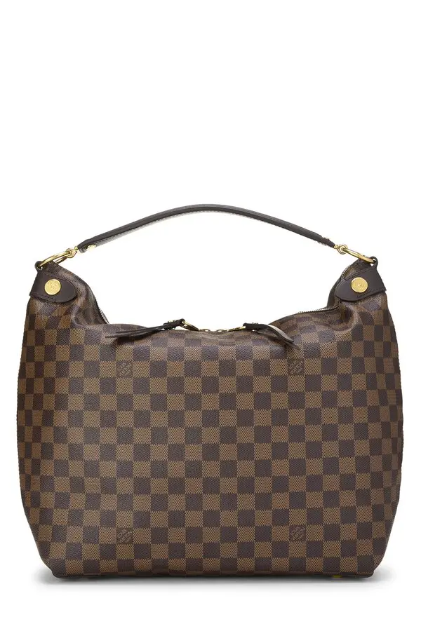 LOUIS VUITTON Damier Ebene Duomo Hobo