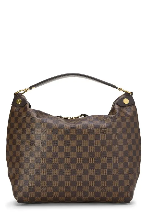 LOUIS VUITTON Damier Ebene Duomo Hobo