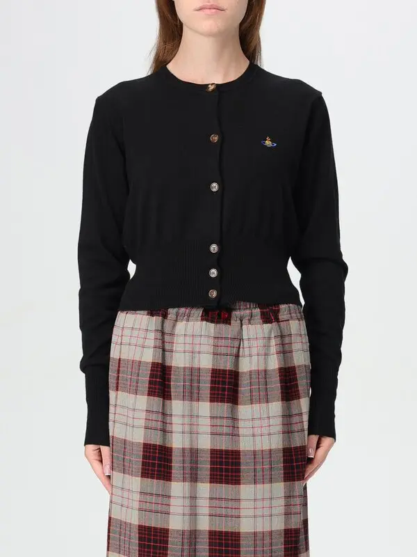 VIVIENNE WESTWOOD Buttoned Knit Sweater - Black