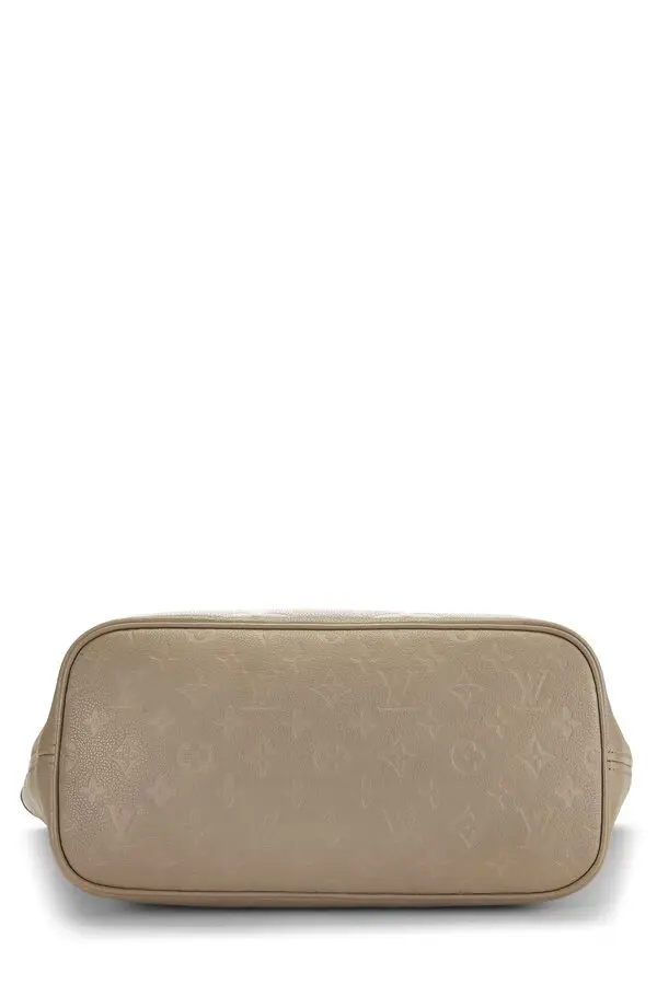 LOUIS VUITTON Giant Monogram Empreinte Neverfull - Grey