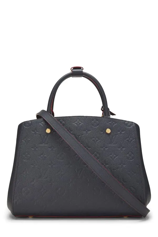 LOUIS VUITTON Monogram Empreinte Montaigne - Navy