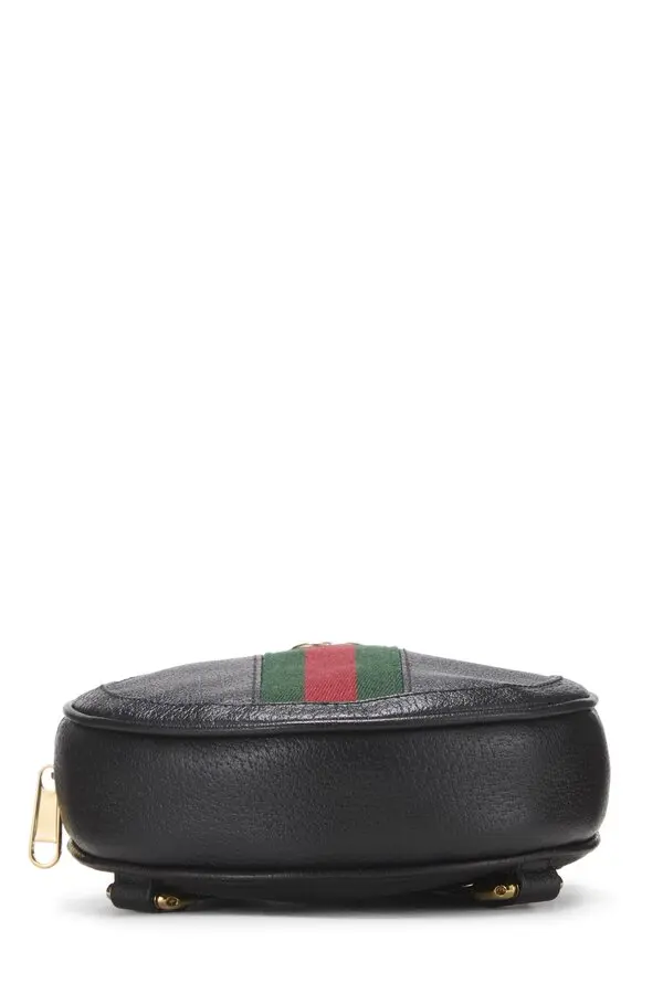 Gucci Leather Ophidia Backpack - Black