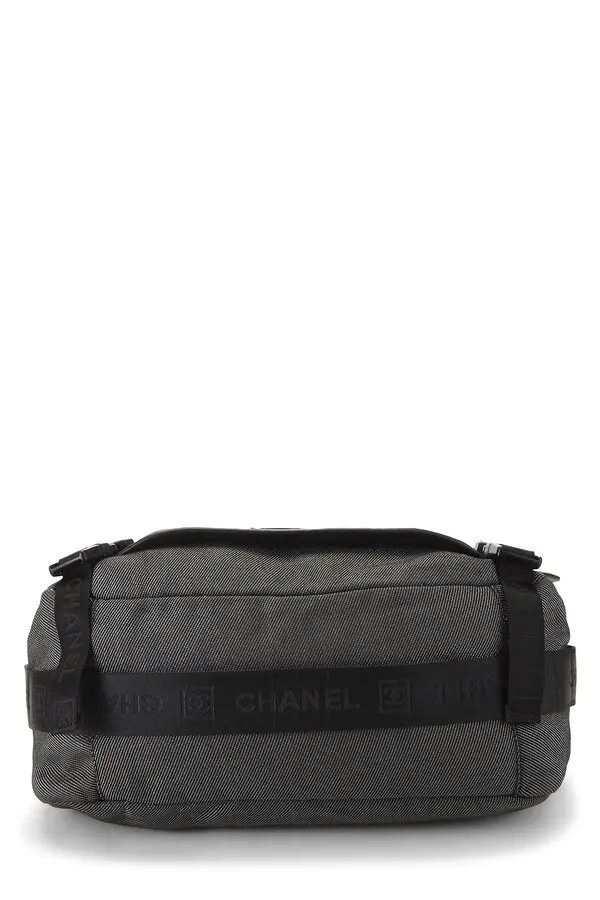 Chanel Sportline Canvas Messenger - Grey