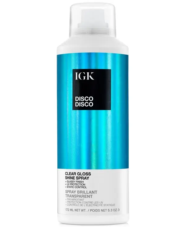 IGK Disco Disco Clear Gloss Shine Spray - No Color