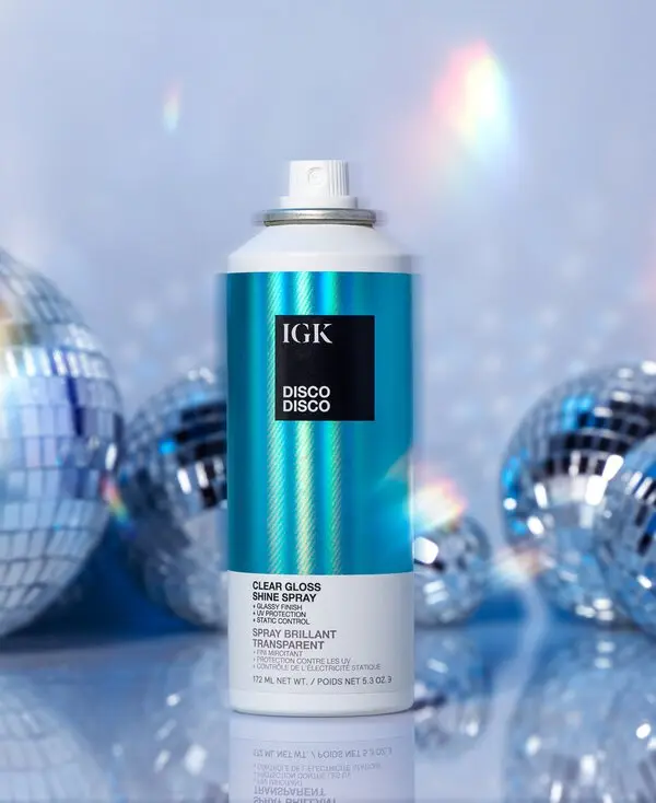 IGK Disco Disco Clear Gloss Shine Spray - No Color