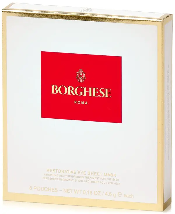 BORGHESE Restorative Eye Sheet Mask - No Color