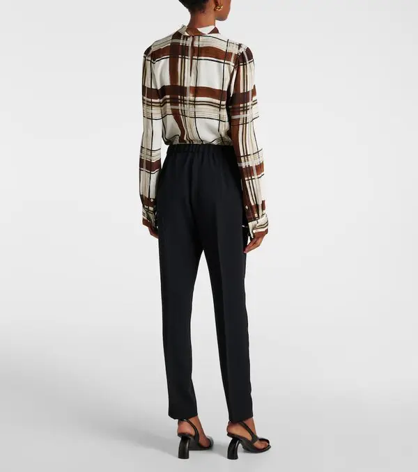 Dries Van Noten Pleated Slim Pants
