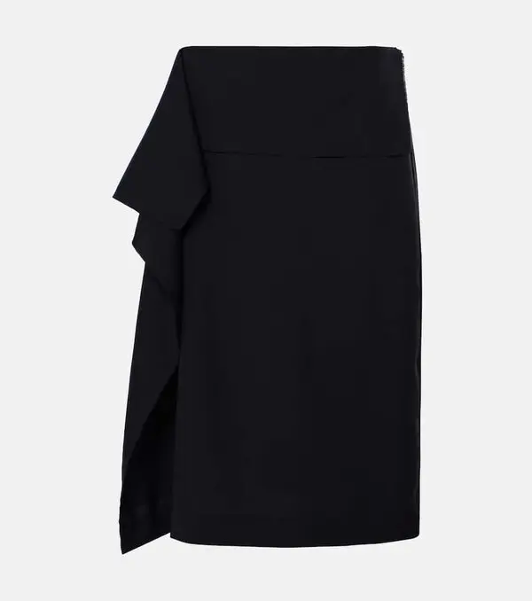 Plan C Wool Wrap Skirt