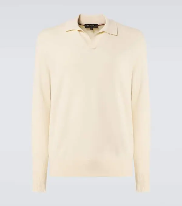 Loro Piana Wool Polo Sweater