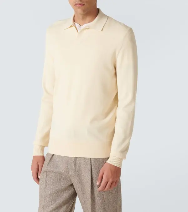 Loro Piana Wool Polo Sweater