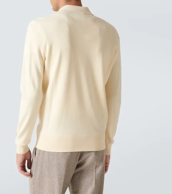 Loro Piana Wool Polo Sweater
