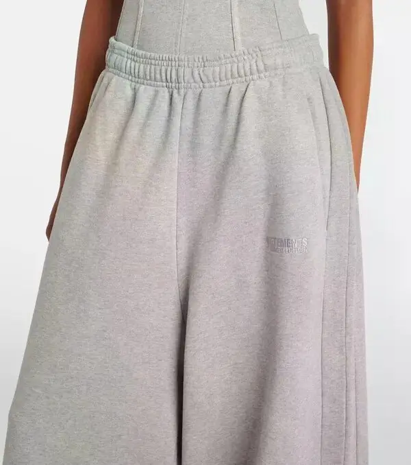 Vetements Oversized Cotton-blend Jersey Sweatpants
