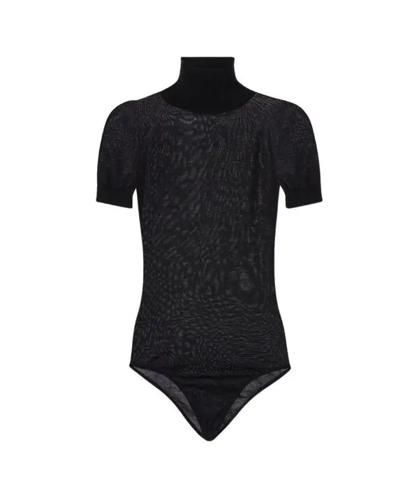 Alaïa Wool Bodysuit - Black