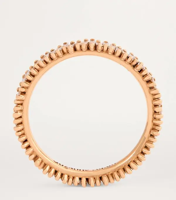 SUZANNE KALAN 18k Diamond Eternity Ring - Rose Gold