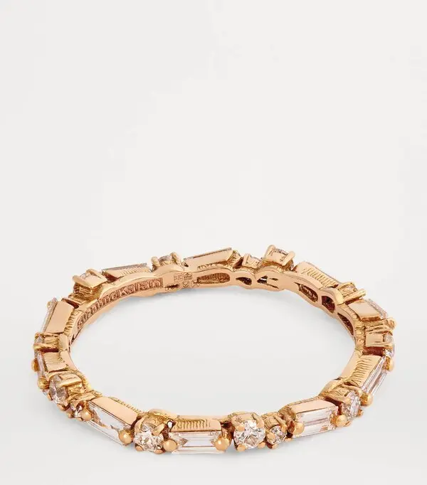 SUZANNE KALAN Diamond Eternity Ring - Rose Gold