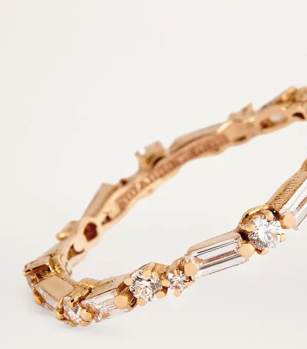 SUZANNE KALAN Diamond Eternity Ring - Rose Gold