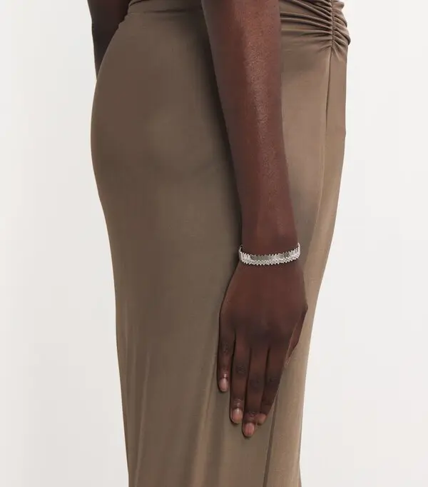 SUZANNE KALAN Gold And Diamond Bangle