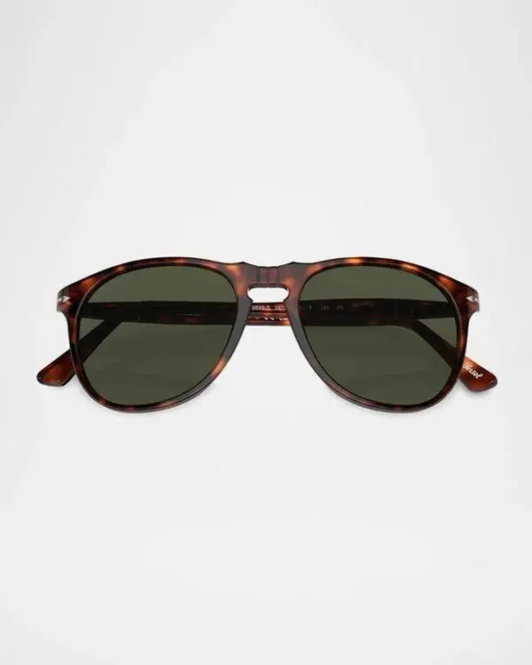 Persol Aviator Sunglasses - Havana/green