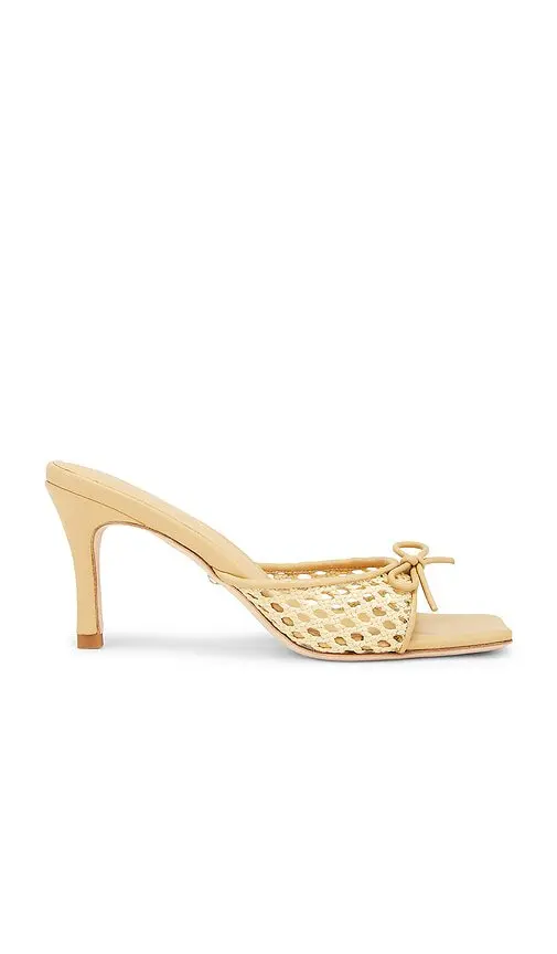 Raye Square Toe Bow Detail High Heel Sandals