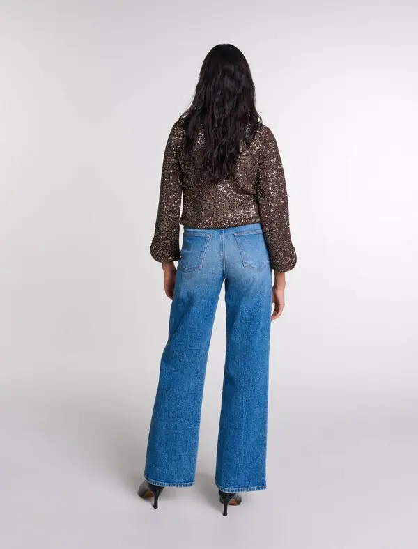Maje Sequin Cardigan