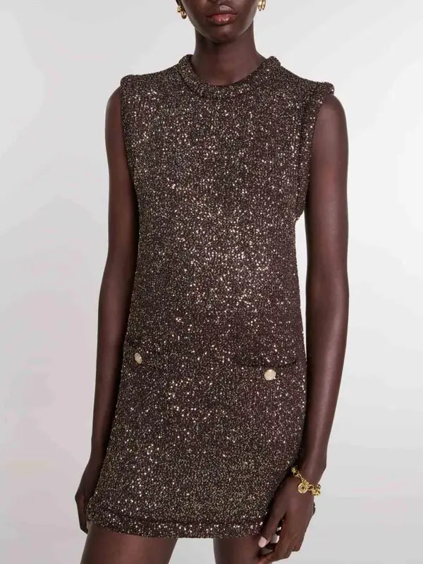 Maje Short Sequin Dress