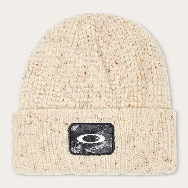 Oakley Ellipse Patch Waffle Beanie - Mist