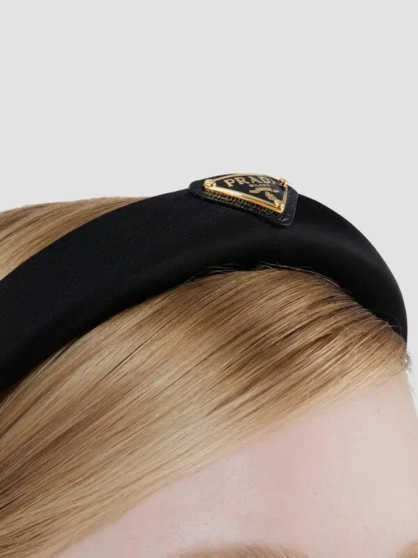 Prada Re-nylon Headband - Black
