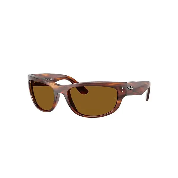 Ray-ban Mega Balorama Sunglasses - Striped Havana