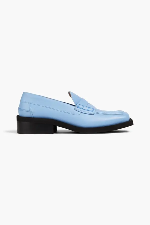 GANNI Leather Loafers