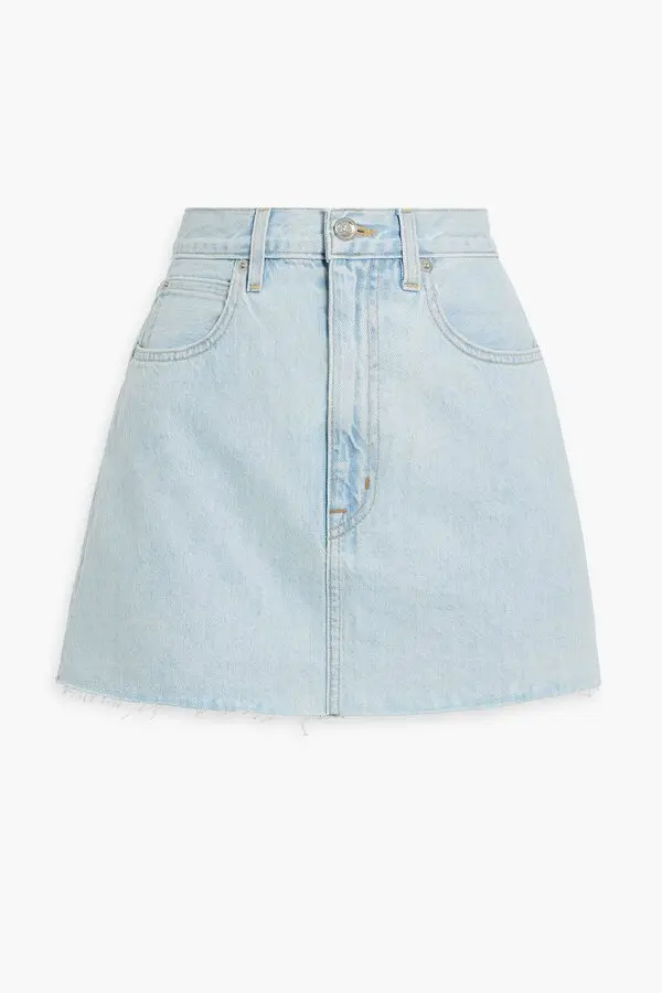 SLVRLAKE Flame Denim Mini Skirt