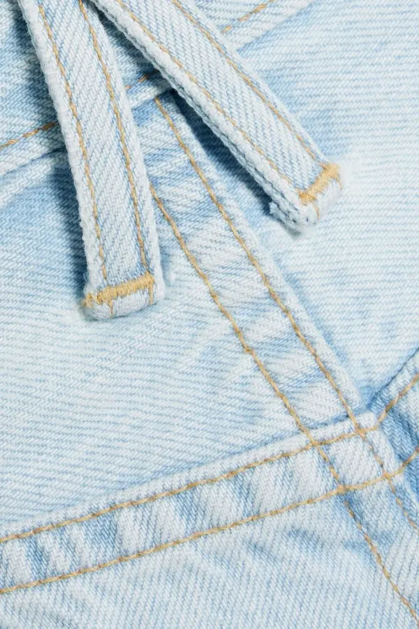 SLVRLAKE Flame Denim Mini Skirt
