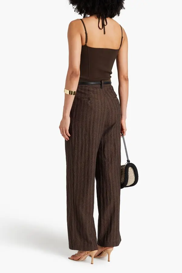 Nanushka Cutout Ribbed-knit Top