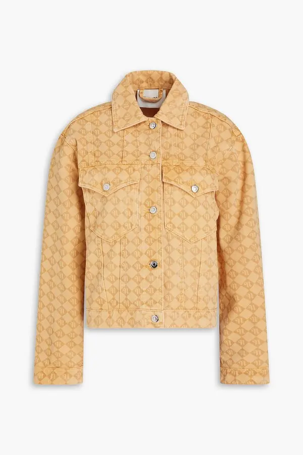 Nanushka Printed Denim Jacket