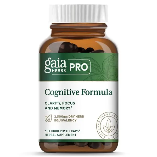 GAIA HERBS PRO Cognitive Formula 60 Capsules