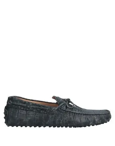 TOD'S Leather Loafers - Grey