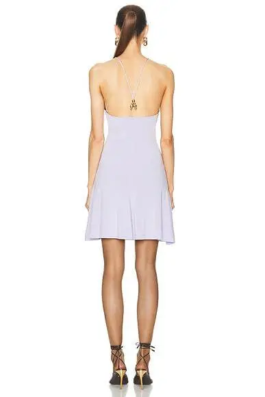 FERRAGAMO Sheer Mini Dress
