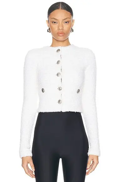 Balenciaga Cropped Cardigan