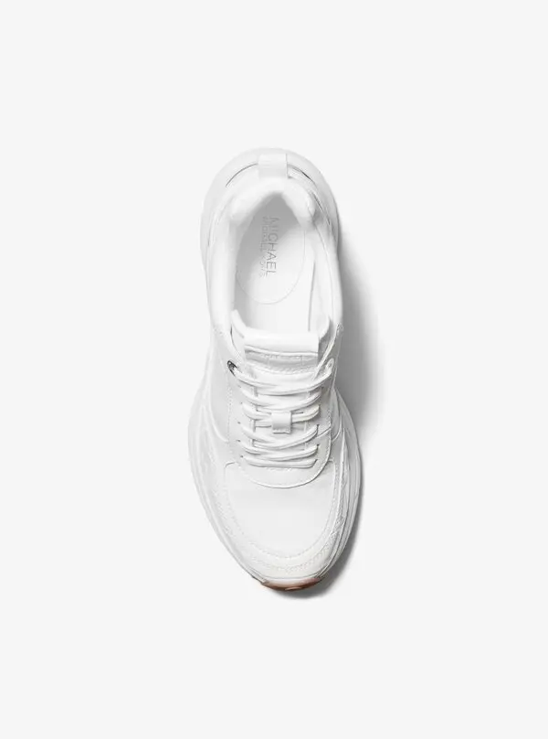 Michael Kors Katrina Mixed-media Trainer