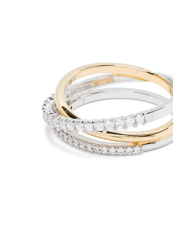 SWAROVSKI Hyperbola Band Ring - White